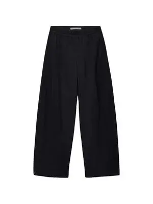 Alexander Wang Mid-rise Track Pants W/ Logo Elastic