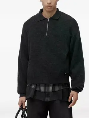 Alexander Wang Zip Ls Polo