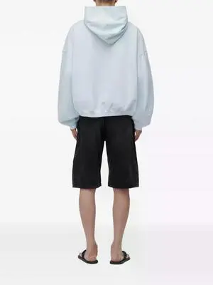 Alexander Wang Oversized Hoodie W/ Mirror Logo