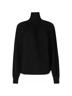 Vince Gathered Turtleneck Sweater