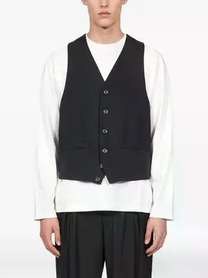 SOSHIOTSUKI Button-front Waistcoat