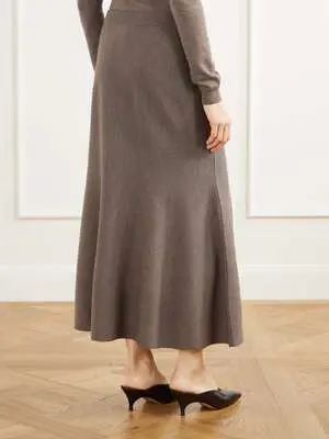 Simkhai Atwood Wool Knitted Midi Skirt