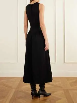Proenza Schouler White Label Bronwyn Darted Twill Maxi Dress