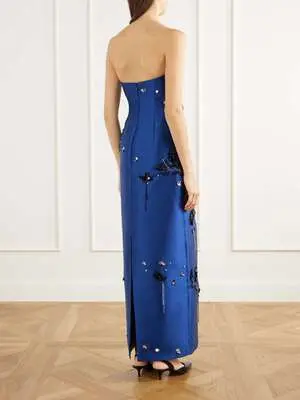 Simkhai Zirell Sequin-embellished Mikado Gown