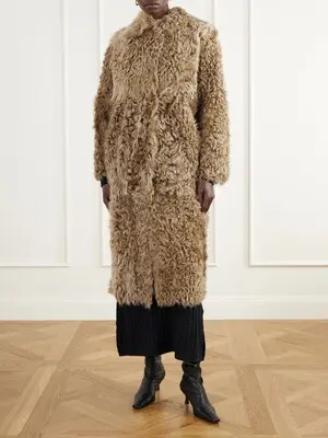 ARMA Cristina Shearling Coat - Brown