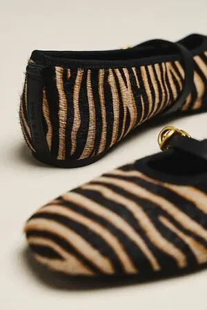 Rag & Bone Spire Calf Hair Mary Jane Flats
