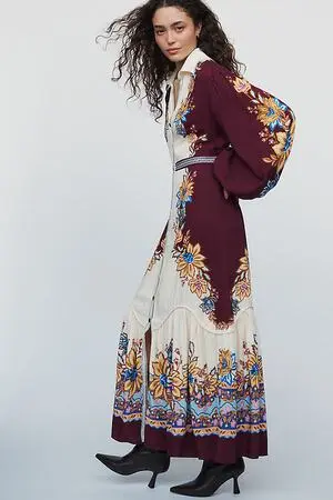 Farm Rio X Maxi Shirtdress