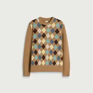 KHAKIS Milo Argyle Sweater