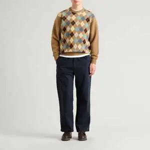 KHAKIS Milo Argyle Sweater
