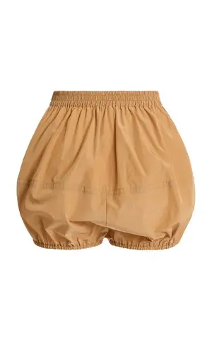 Victoria Beckham Bubble-hem Taffeta Shorts