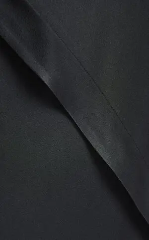 Victoria Beckham Kyra Draped Satin Maxi Dress