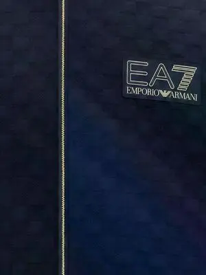 EA7 Logo-patch Zip-up Sweatshirt