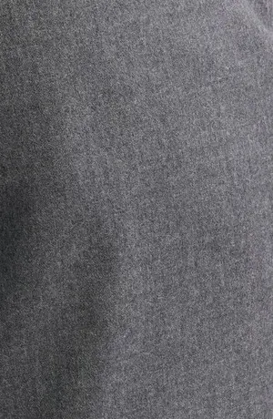 JACK VICTOR Sage Stretch Wool Flannel Pants - Grey