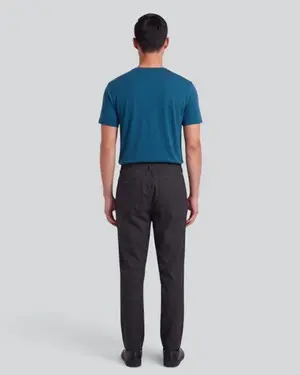 LORDS OF HARLECH Wool Drawstring Pant - Black