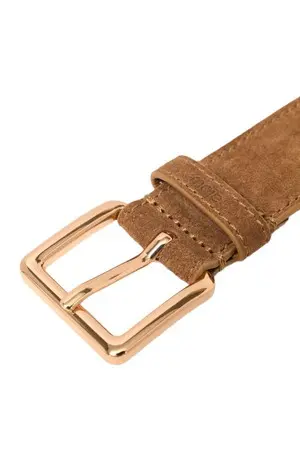 Maje Braided Suede Belt