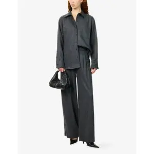 Rag & Bone Lawrence Tailored Wool-cashmere Blend Trousers