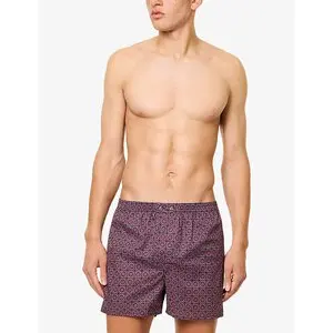 Derek Rose Ledbury Classic-fit Cotton Boxer Shorts