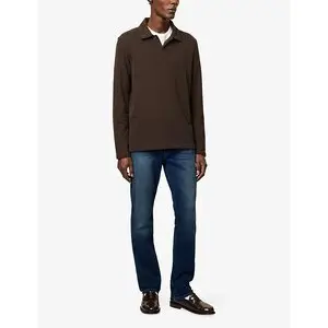 Paige Federal Straight-leg Stretch-denim Jeans