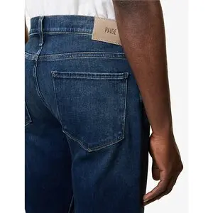 Paige Federal Straight-leg Stretch-denim Jeans