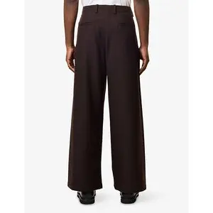 Our Legacy Bridge Wide-leg Wool Chinos