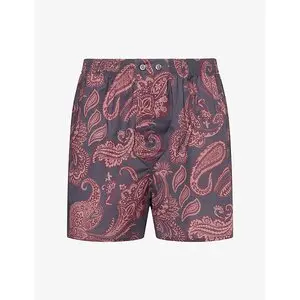 Derek Rose Ledbury Classic-fit Cotton Boxer Shorts - Multi