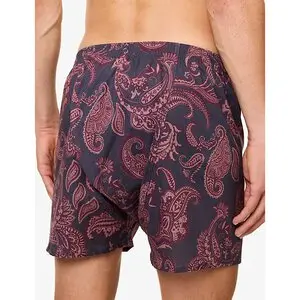 Derek Rose Ledbury Classic-fit Cotton Boxer Shorts - Multi