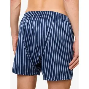 Derek Rose Wellington Classic-fit Cotton Boxer Shorts