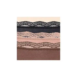 STRIPE & STARE Lace-trim Pack Of Four Stretch-jersey Briefs - Multi