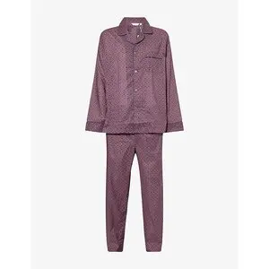 Derek Rose Ledbury Cotton Batiste Pyjama Set - Multi-coloured