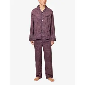 Derek Rose Ledbury Cotton Batiste Pyjama Set