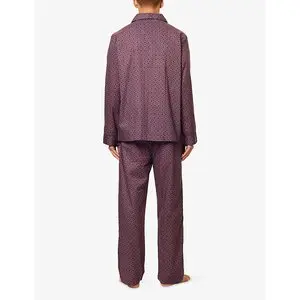 Derek Rose Ledbury Cotton Batiste Pyjama Set