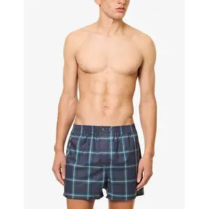 Derek Rose Barker Classic-fit Cotton Boxer Shorts