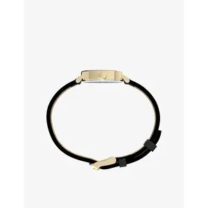 Timex® Cavatina Leather Strap Watch 19mm