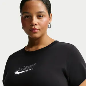 Nike Sportswear Chill Knit Slim Cropped T-shirt - Black