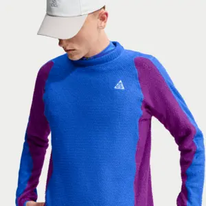Nike Wolf Lichen Crew-neck Top - Blue