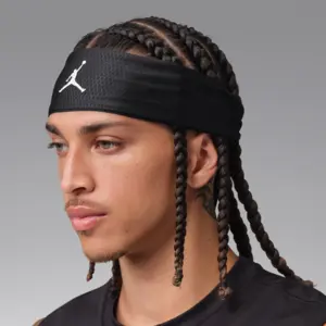 JORDAN Dri-fit Performance Sport Head Tie - Black