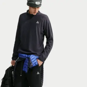 Nike Wolf Lichen Crew-neck Top - Grey