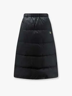 Moncler Reversible Padded Skirt - Black