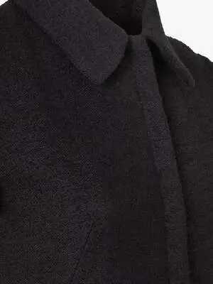 Fendi Wool Blend Long Dress - Black