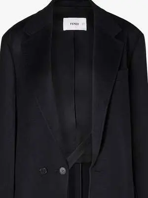 Fendi Midi Cashmere Coat