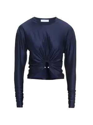 Rabanne Jersey Ring Crop Top