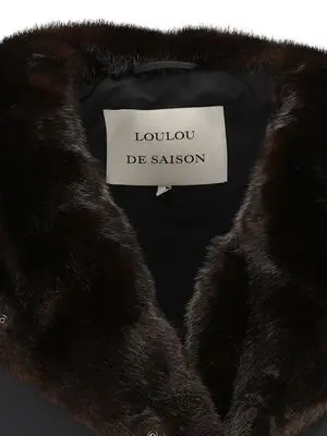Loulou De Saison Darcy Shawl-collar Double-breasted Down Coat