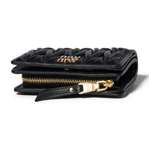 Miu Miu Matelassé Nappa Leather Small Wallet