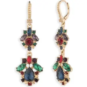 Marchesa Magnificent Magnolia Double Drop Earrings - Multi