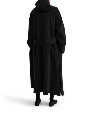 TOTEME Long Wool Coat With Hood