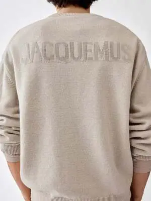 Jacquemus La Maille Moulin In Lana Merino