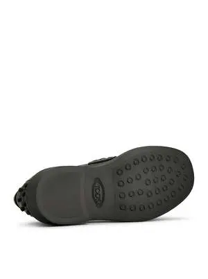 TOD'S Leather Loafers - Black
