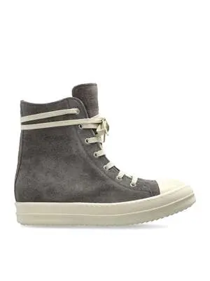 Rick Owens Suede High-top Sneakers - Multicolor