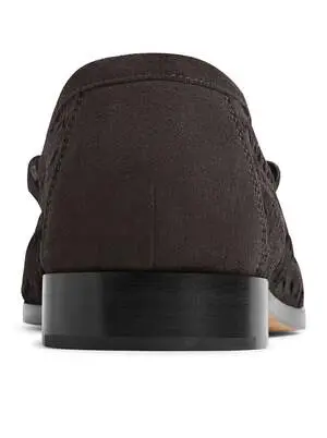 Bottega Veneta Silenzio Suede Loafers