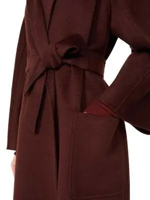 Max Mara Ludmilla Cashmere Coat - Multicolor